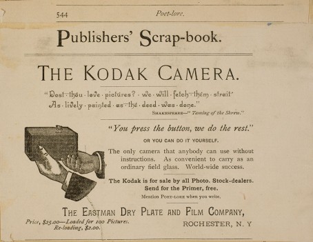Kodak Camera at 125: Eastman's First Film Patent | George Eastman Museum